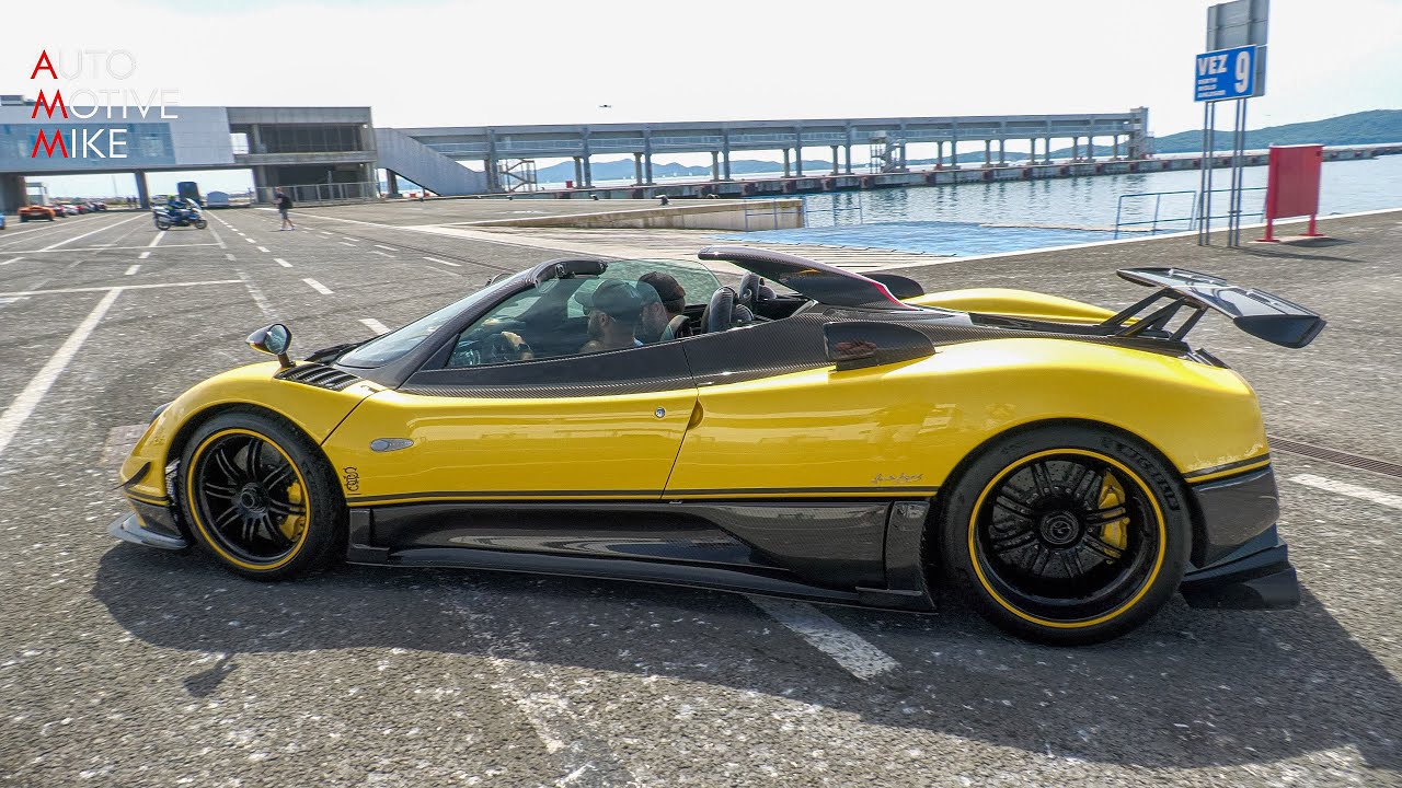 2x MANUAL Pagani Zonda Cinque INSANE V12 SOUNDS!! - YouTube