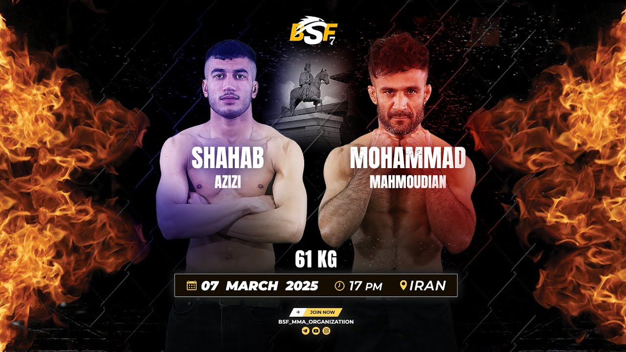 BEST SUPER FIGHTER / BSF 7 / MOHAMMAD MAHMOUDIYAN (IRAN) SHAHAB AZIZI ...