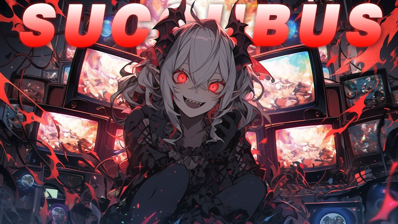 [1 hour] Twisted Songs of the SUCCUBUS whispering madness 😈🌙《ROCK MIX》 - YouTube