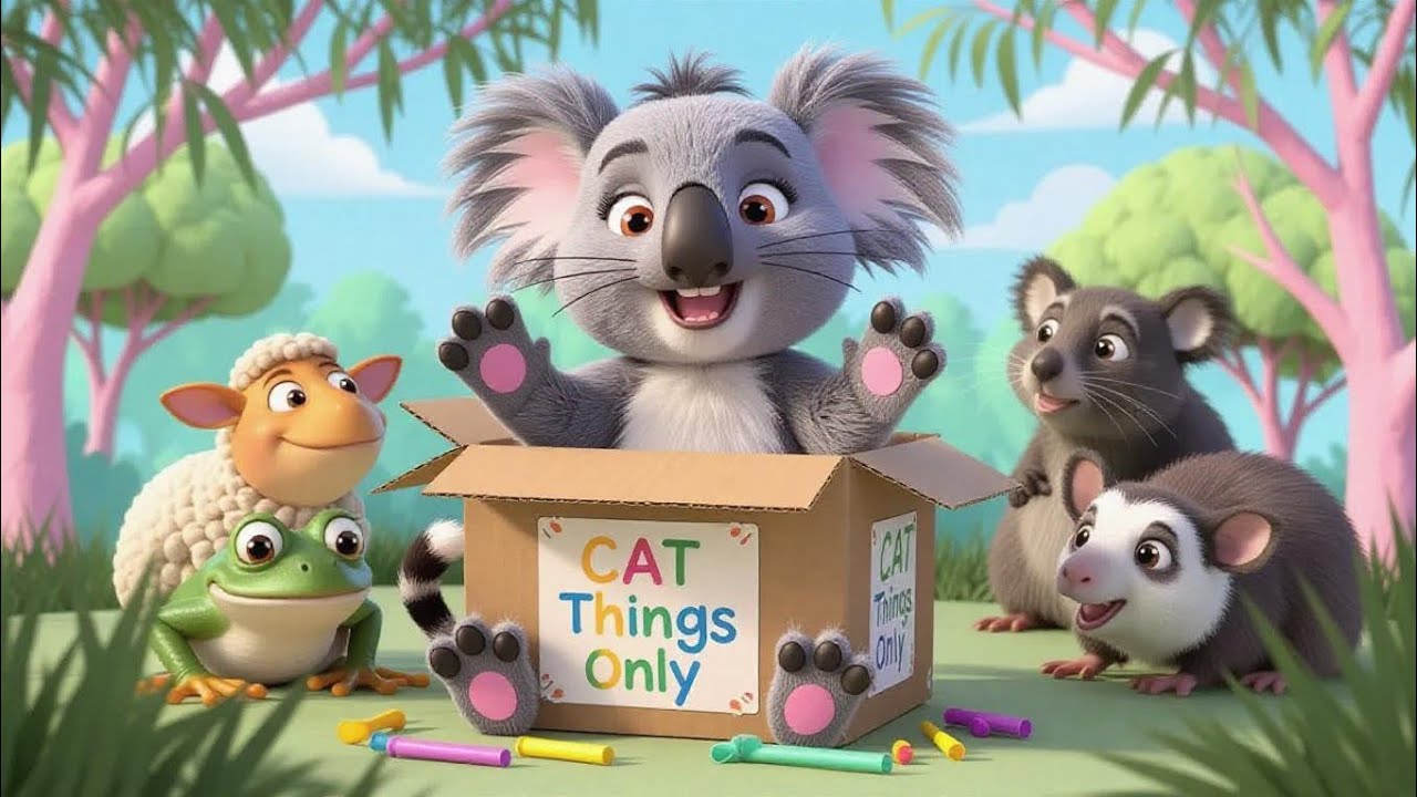 Coco the Koala 🐨 Thinks She’s a Cat?! | Funny Animal Song for Kids ...