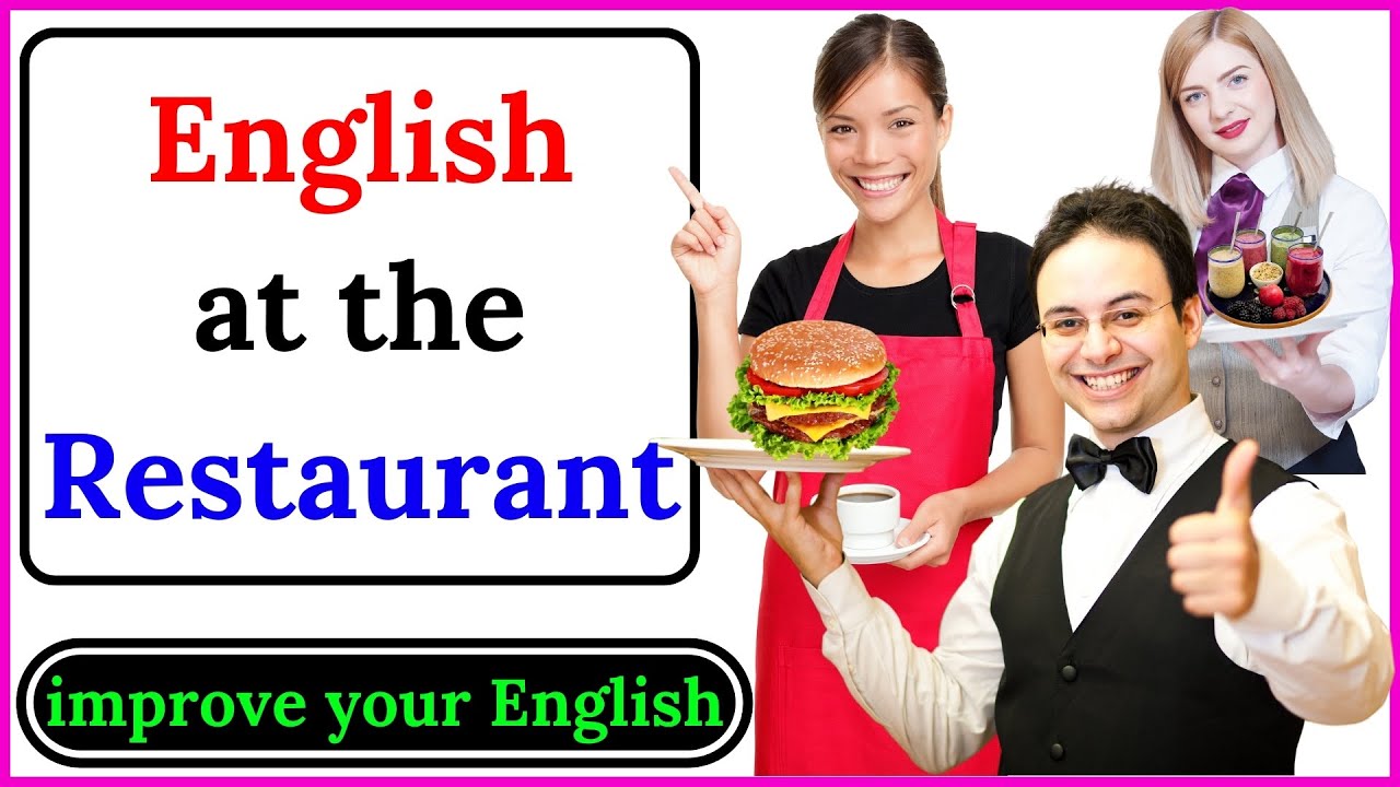 English Conversation | Speak English At The Restaurant | Improve ...