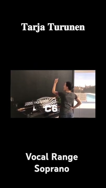Tarja Turunen Vocal Range C3 G#6 (D7) - YouTube