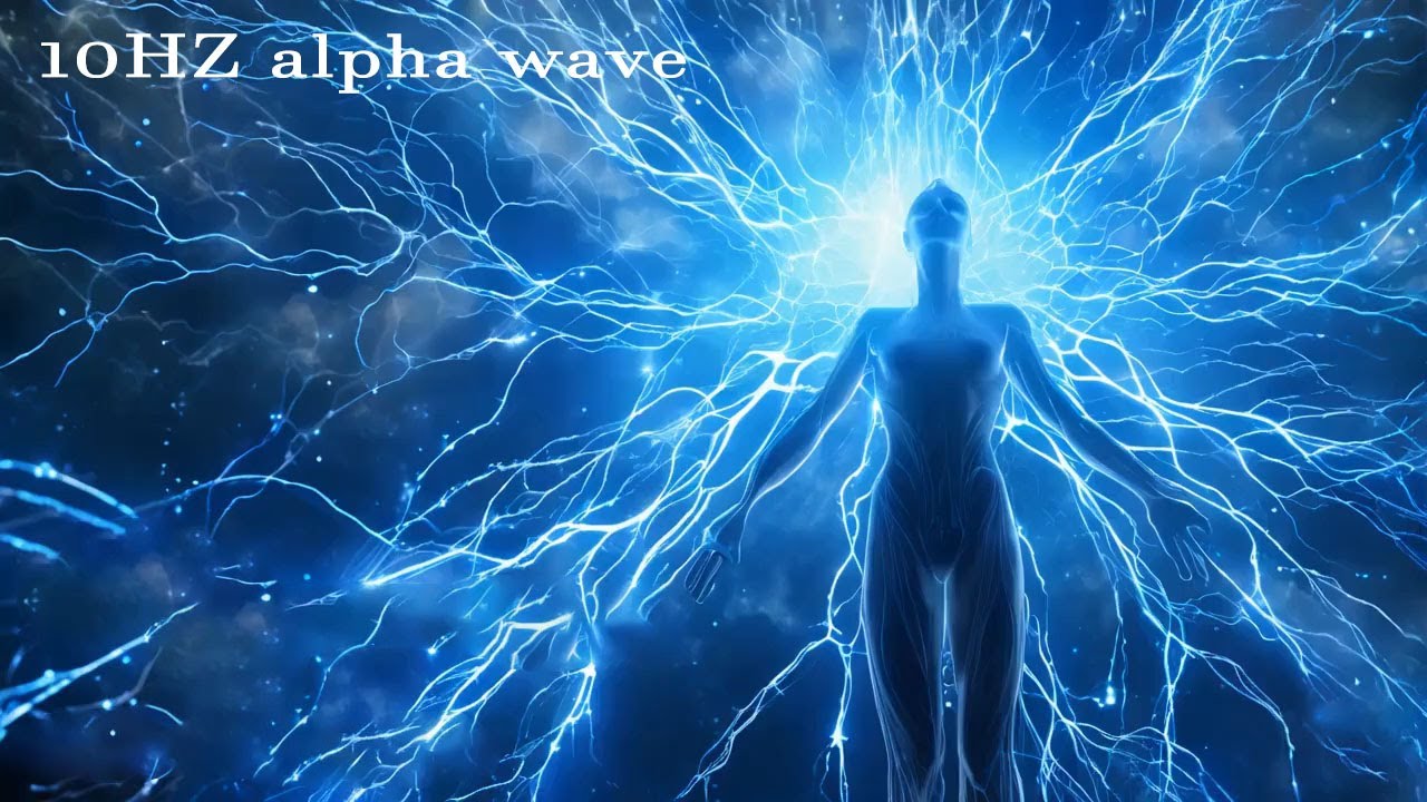10 Hz alpha wave frequency, promoting nerve cell regeneration and ...