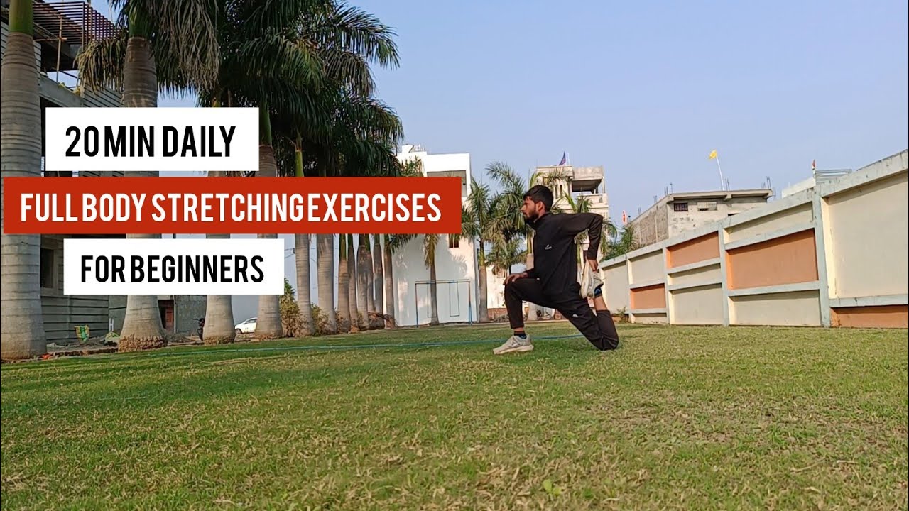 20 Min Full Body Daily Stretching Exercises | Full Body Standing ...