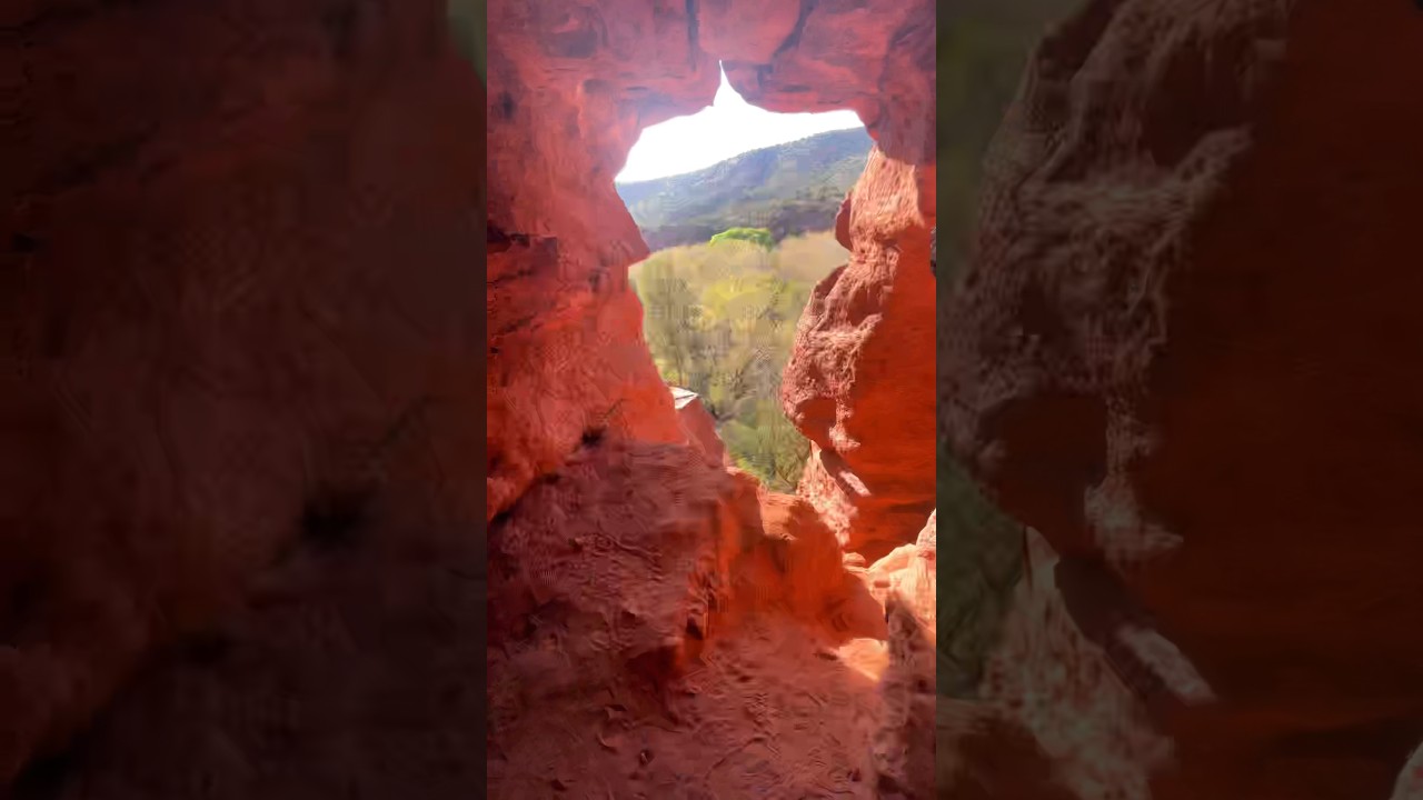 Amazing Cave in Sedona. Raven Cave .50mile from the road. #sedonaaz ...