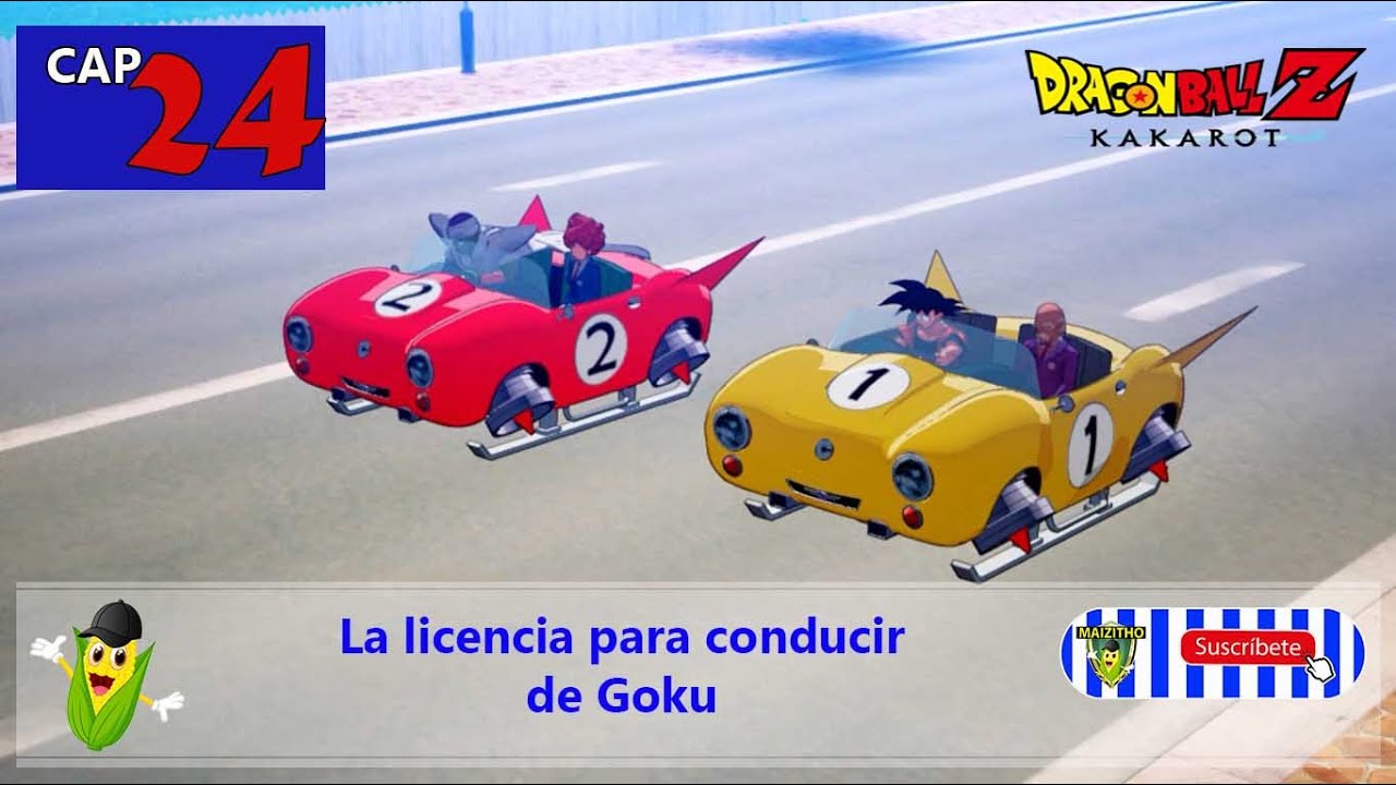 La licencia para conducir de Goku | Dragon Ball Z Kakarot | Maizitho ...