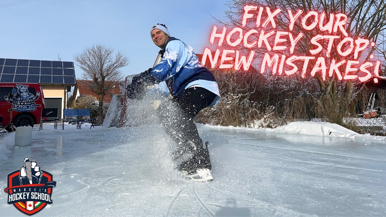 Fix Your Hockey Stop: New Mistakes - YouTube