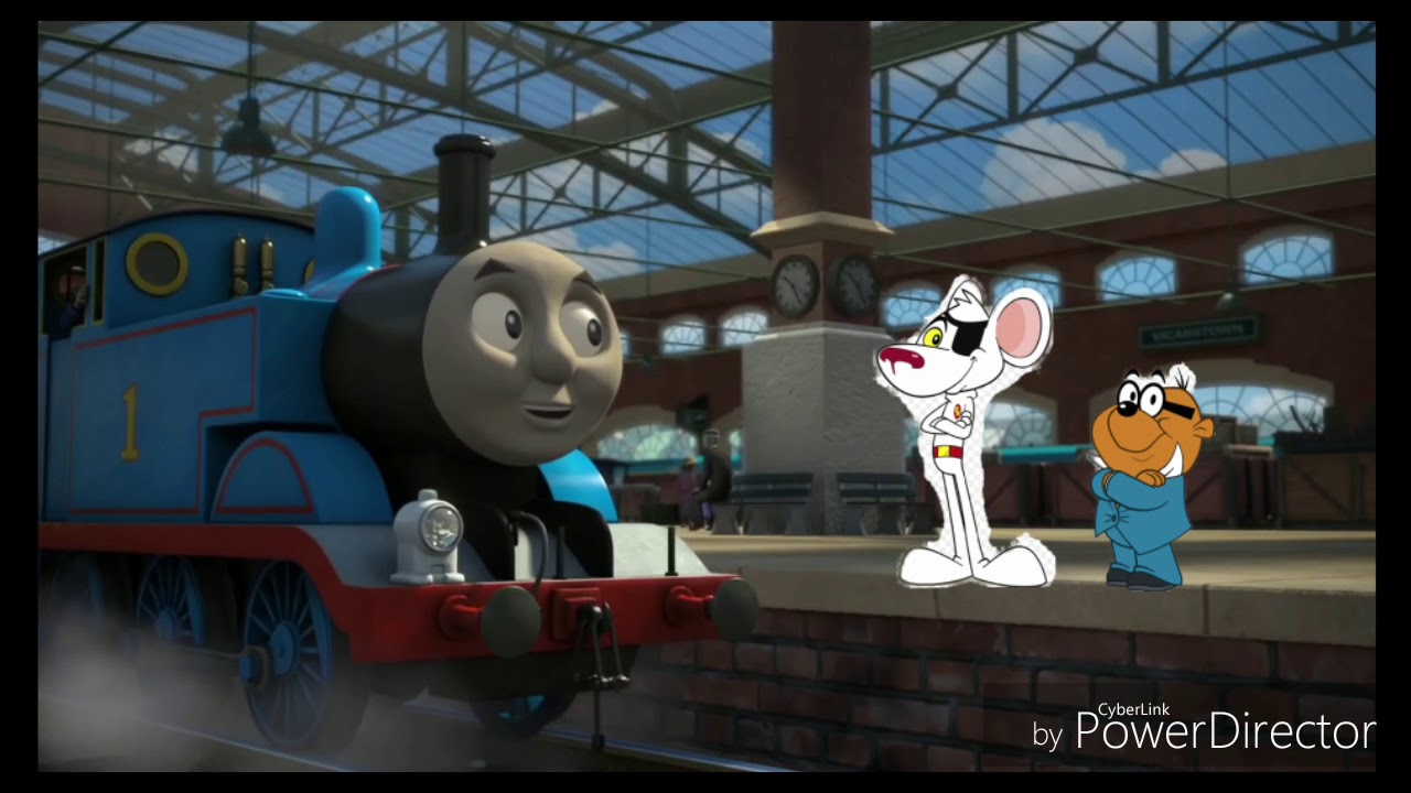 Thomas the Tank Engine meeting Danger Mouse & Penfold - YouTube