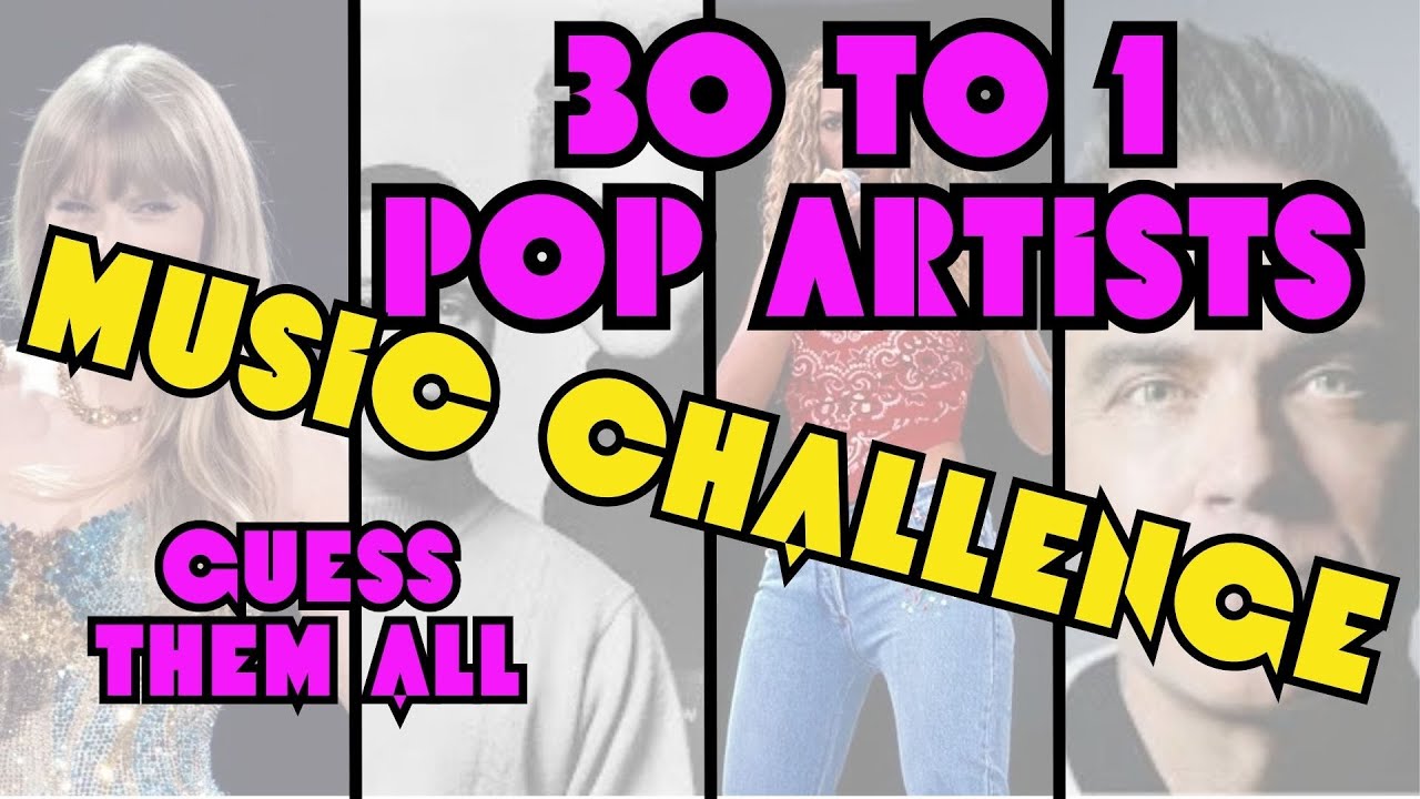 Top 30 Pop Music Icons Challenge | Can You Name Them All? 🎤 - YouTube