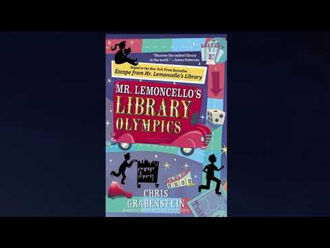 Mr Lemoncellos library olympics ( official book trailer ) - YouTube