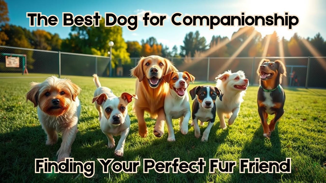 The Best Dog for Companionship: Finding Your Perfect Fur Friend - YouTube