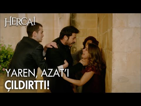 Azat kriz geçirip Yaren'in boğazına sarıldı - Hercai Yeniden