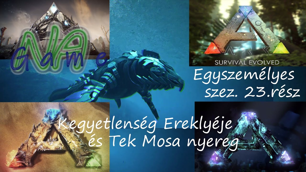 Kegyetlenség(Brute)Ereklyéje,Tek Mosa nyereg.Ark Survival Evolved ...