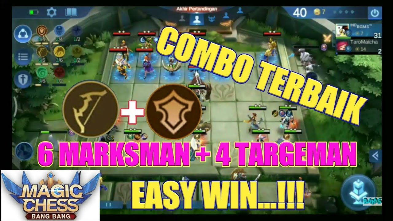 COMBO SYNERGY MARKSMAN MAGIC CHESS | COMBO TERBAIK EASY WIN ! - YouTube
