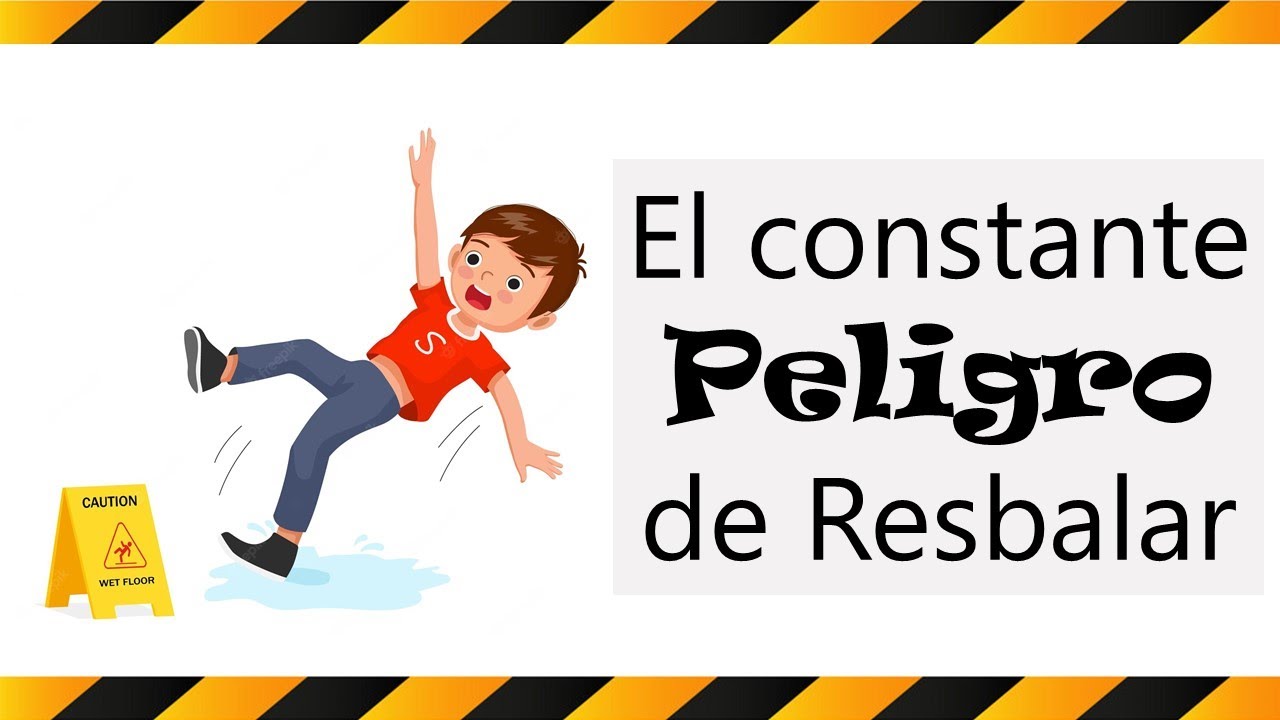 El constante peligro de resbalar - YouTube