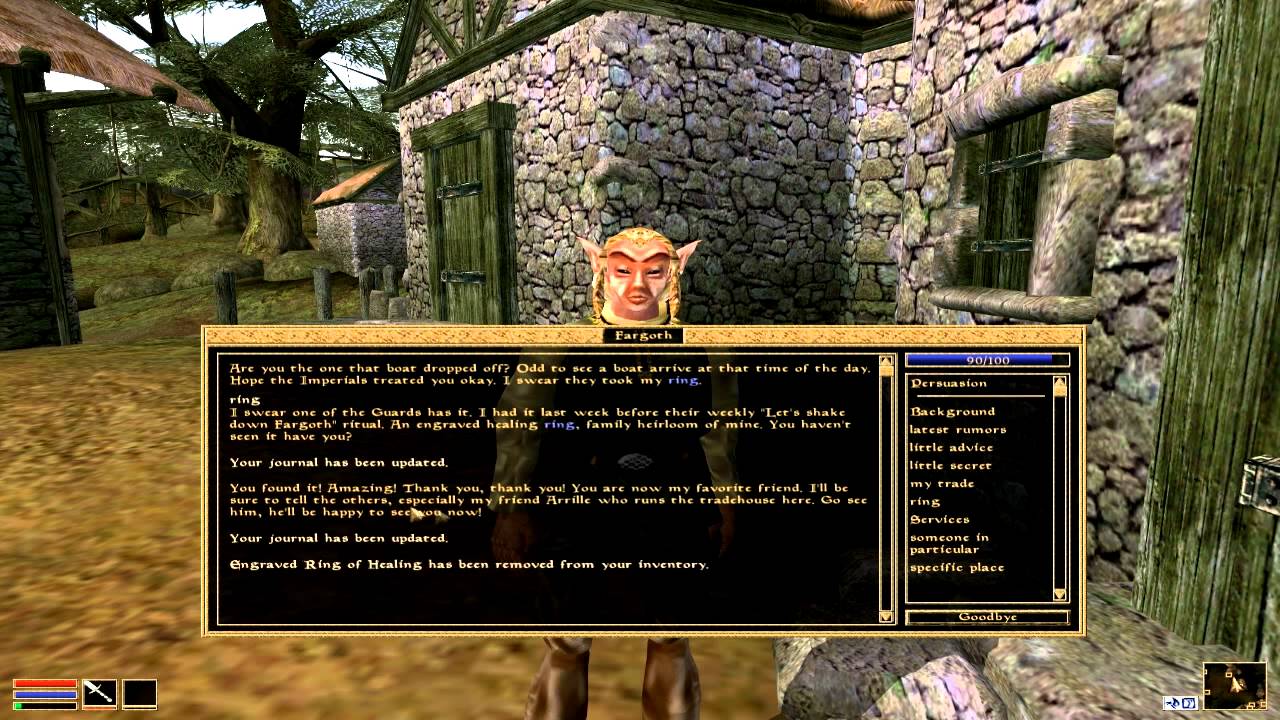 Von Plays Morrowind p2 - First cave and Balmora - YouTube