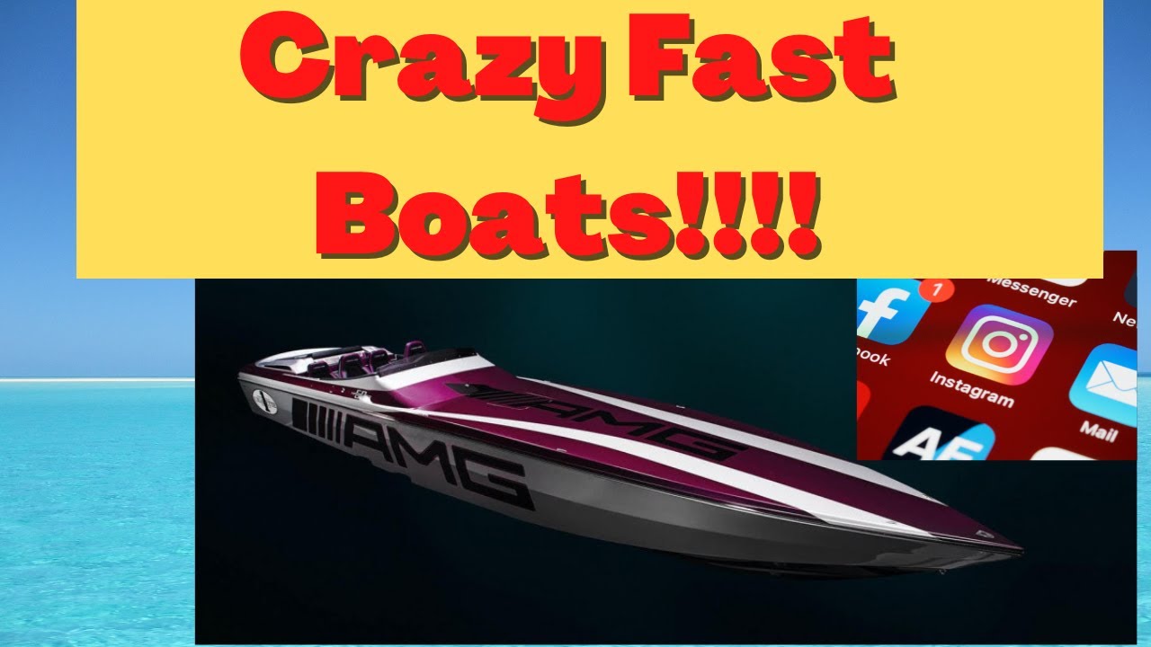 Fastest Boats Around! Speed boats with MASSIVE Engines!!!!! - YouTube