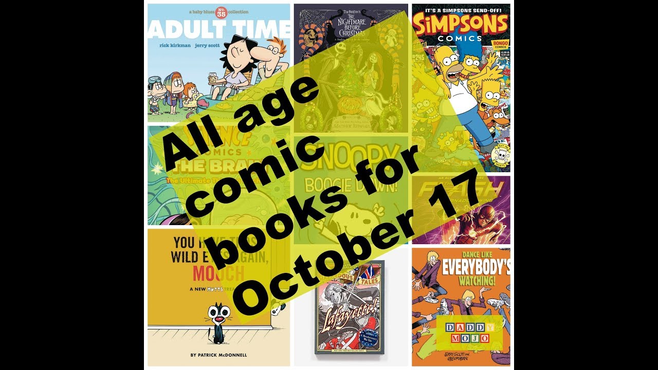 All Age Comic Books For October 17 YouTube all-age-comic-books-for-october-17-youtube