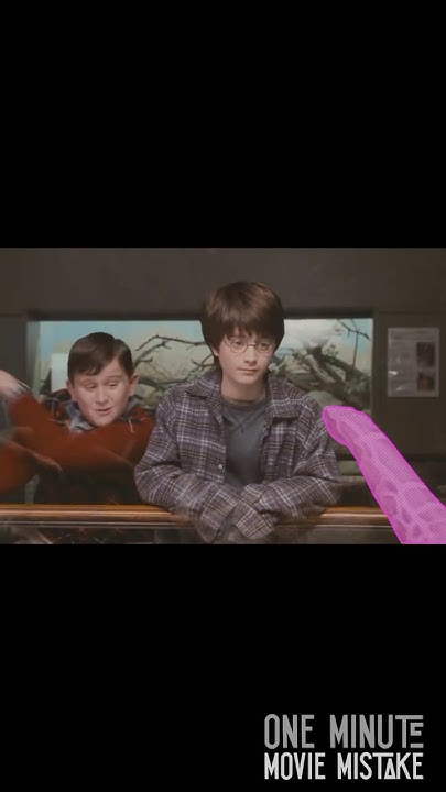 Harry speaks with the python in Philosopher's Stone (2001) #harrypotter ...