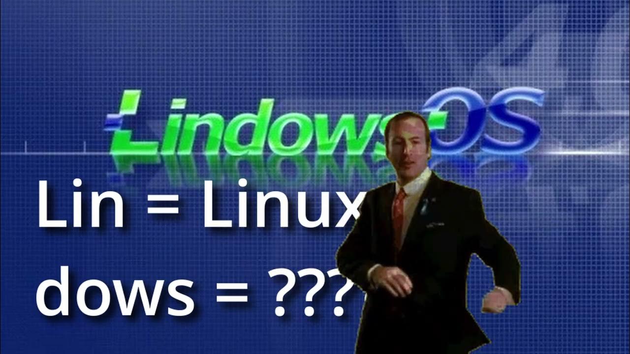 Lindows: Dieses Linux ist eine Windows 11 Parodie... von 2001 - YouTube