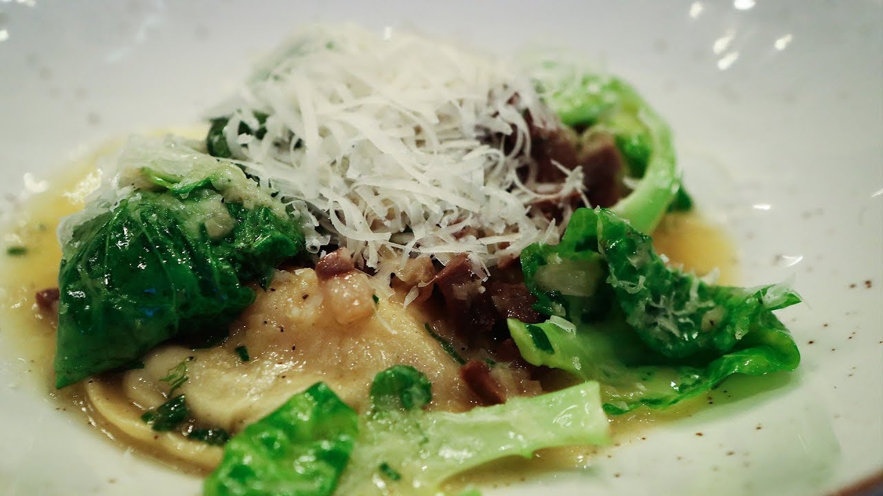 Chef Liam Hopkins makes his famous duck ravioli - YouTube