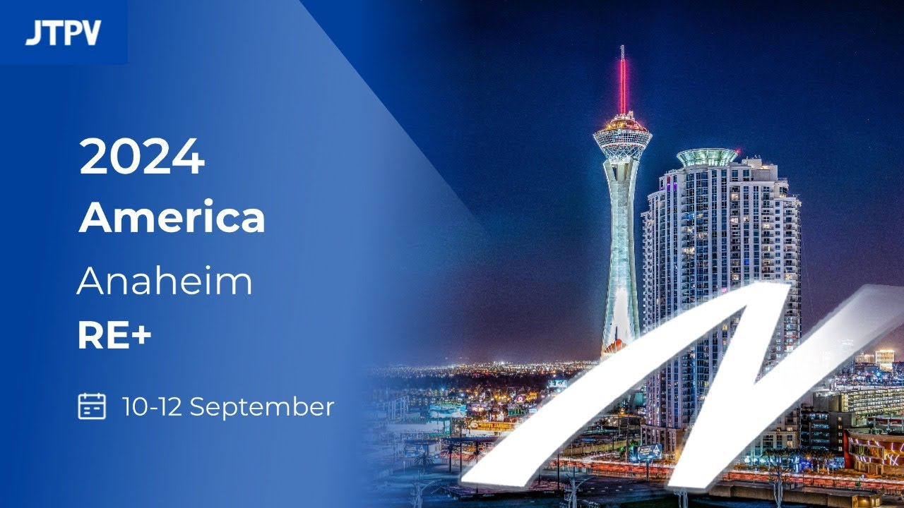 Powering the Future: JTPV Awaits You at RE+ 2024 - YouTube