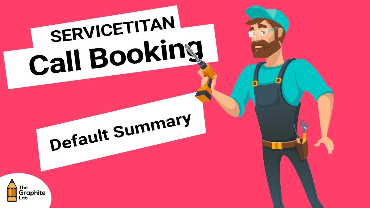 ServiceTitan Tutorial | Job Types - Default Summary - YouTube