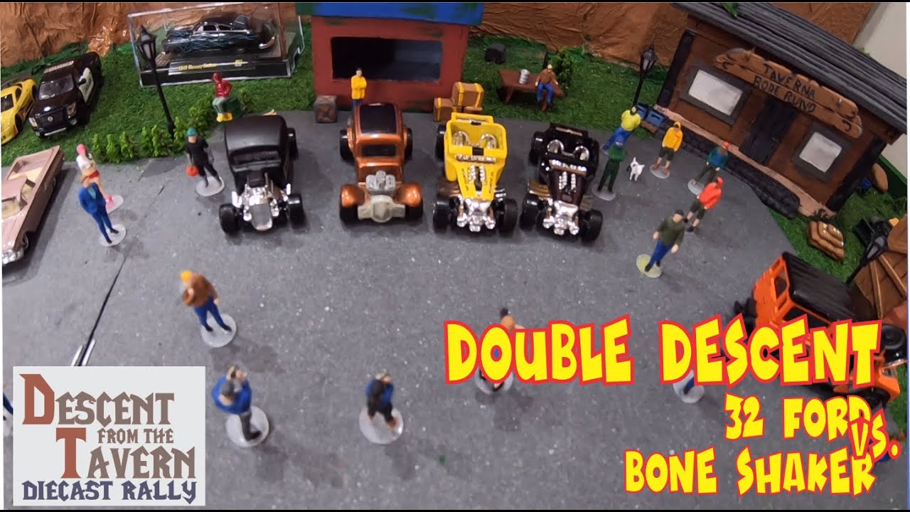 Diecast Rally Bone Shaker Vs. 32 Ford - YouTube