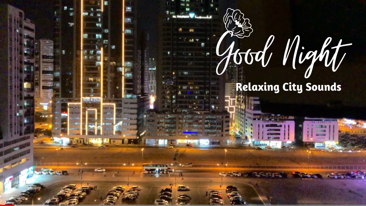 10 minutes relaxing window view with city sounds • stress relief • good ...