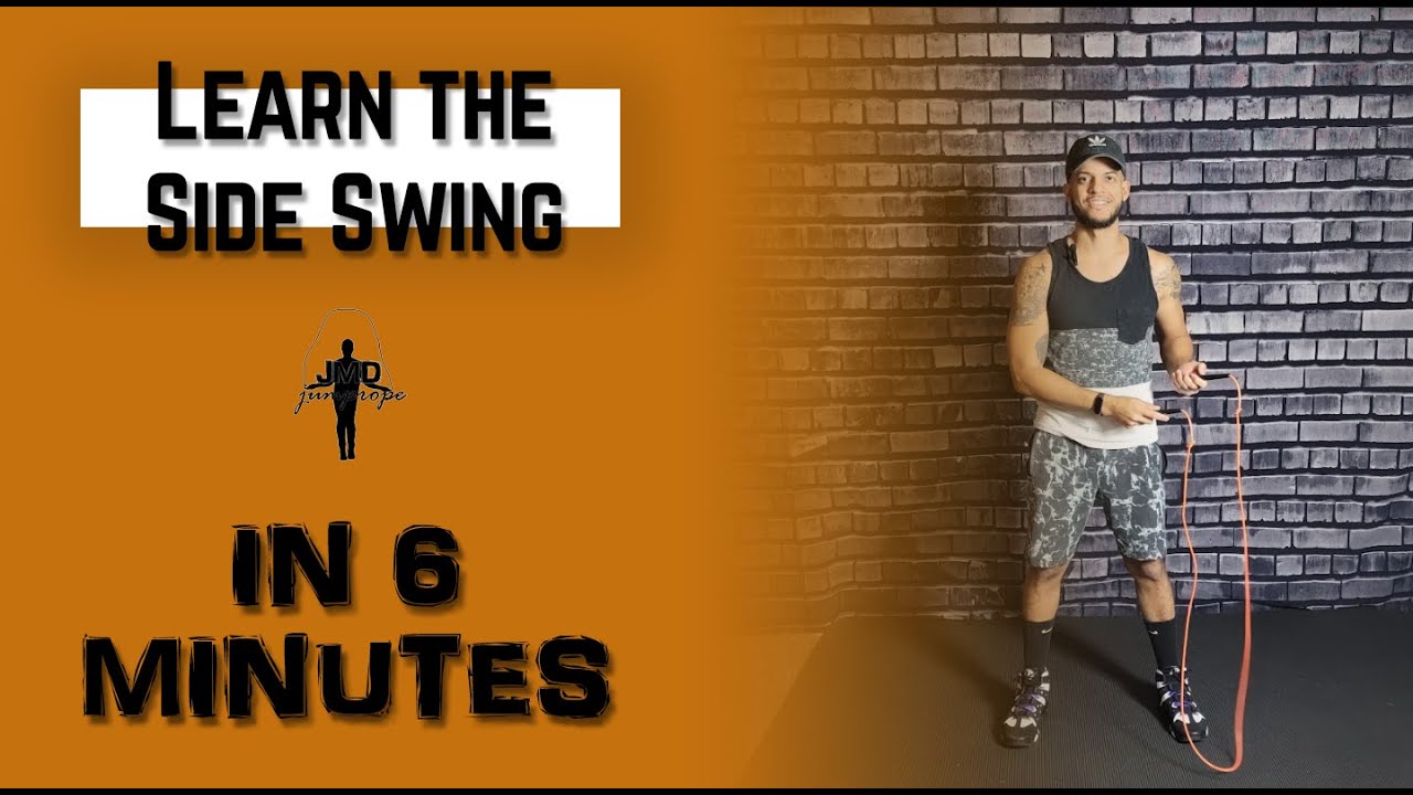 Learn the Jump Rope side swings in less than 6 mins! (variations ...
