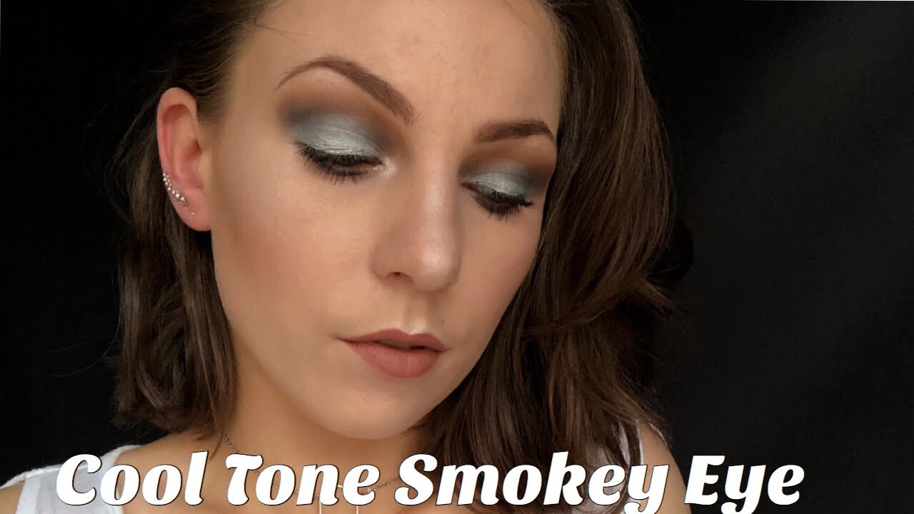 COOL TONE SILVER SMOKEY EYE | MORPHE 35K - YouTube
