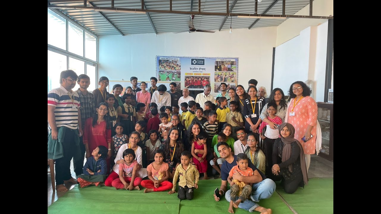 कलाश्रम | Visit to an Orphanage | Fergusson College Pune | Vividha (Department of Sociology) × ...