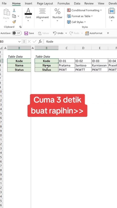 Table Kepanjangan Exceltips Exceltricks Exceltricks Youtube