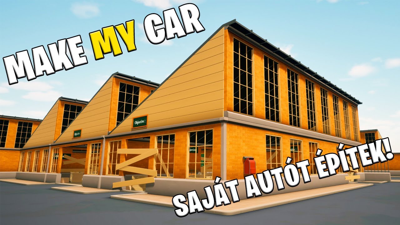 Megcsinálom az első autómat! 🚗 | Make My Car DEMO magyarul – új ...