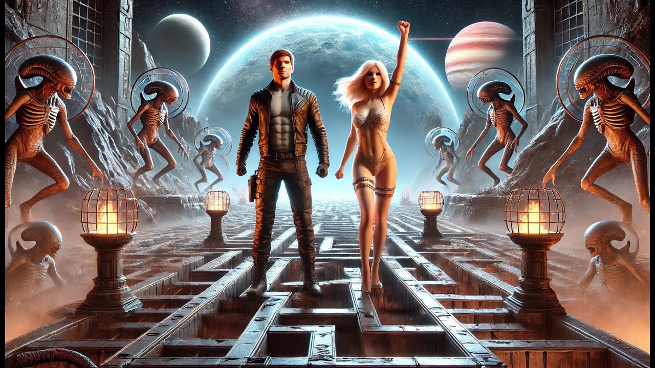 He fell in love with the beautiful alien woman in the deadly interplanetary maze game Sci-Fi ...