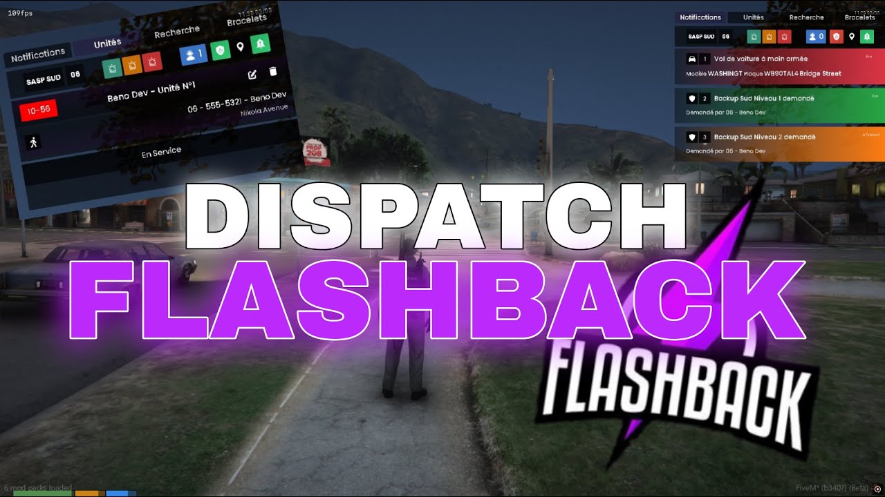 Jobs Dispatch Flashback | ESX & QBCore | Fivem Script - YouTube
