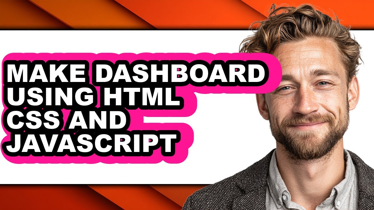 How to Make Dashboard Using Html Css and Javascript (easy Method) - YouTube