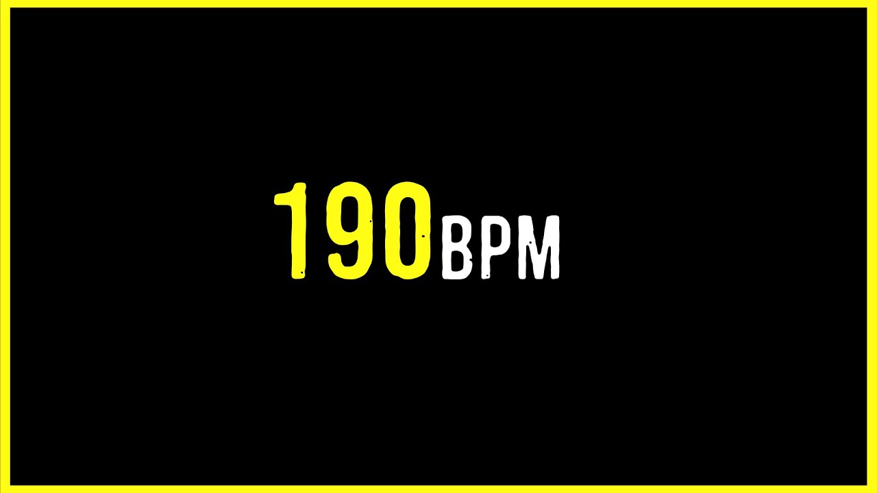 190 BPM - METRÔNOMO - CLICK - YouTube