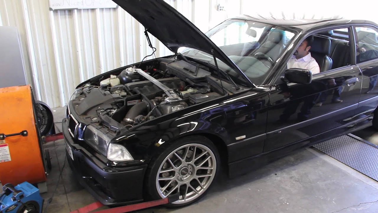 BMW E36 328i Modded Dyno Pulls - YouTube