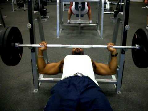 bench press: isometrics - YouTube