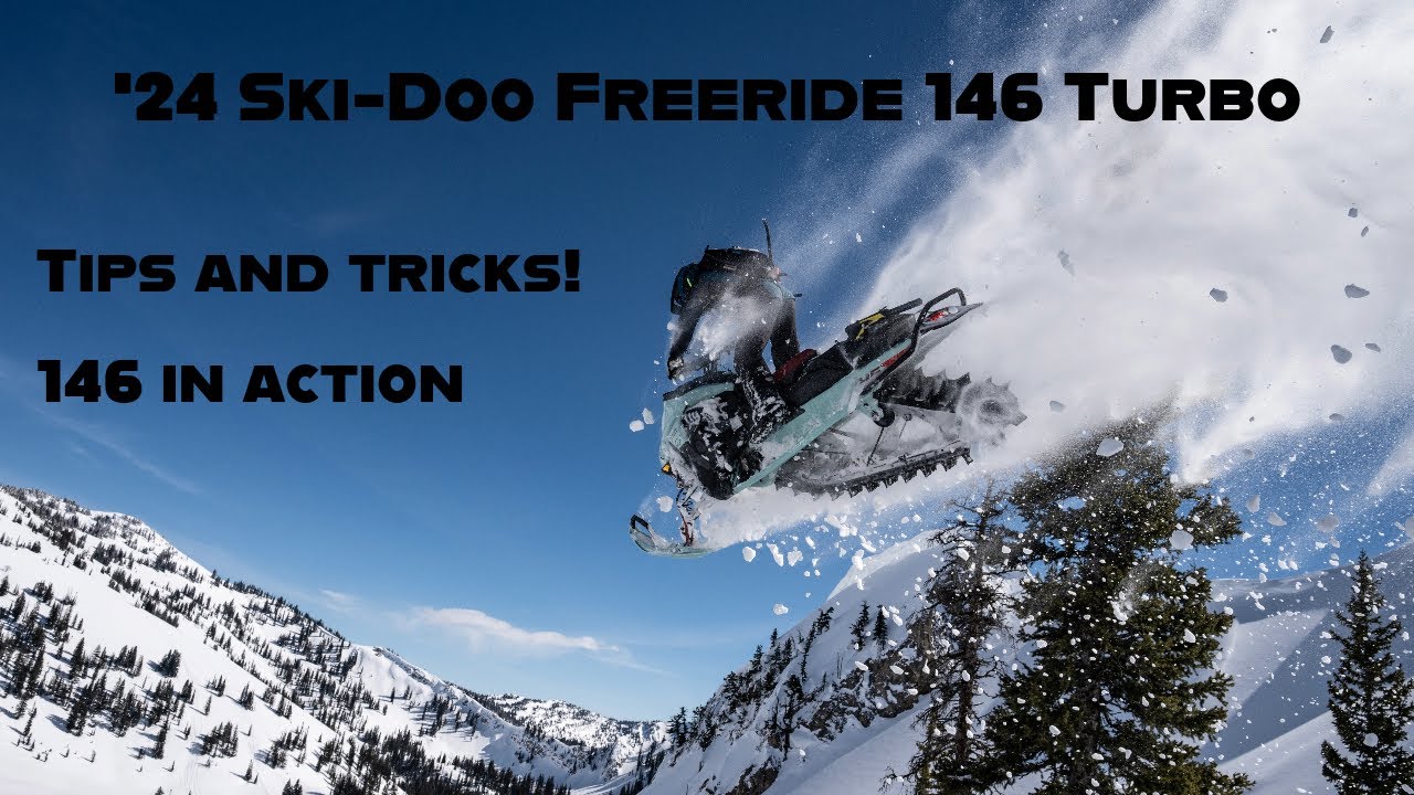 ‘24 Ski-Doo Freeride Turbo 146 on the snow and in the shop. Tips ...