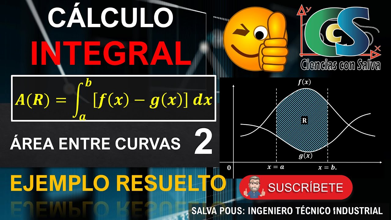 Integrales de áreas 2. Explicación teórica y ejemplo resuelto. - YouTube