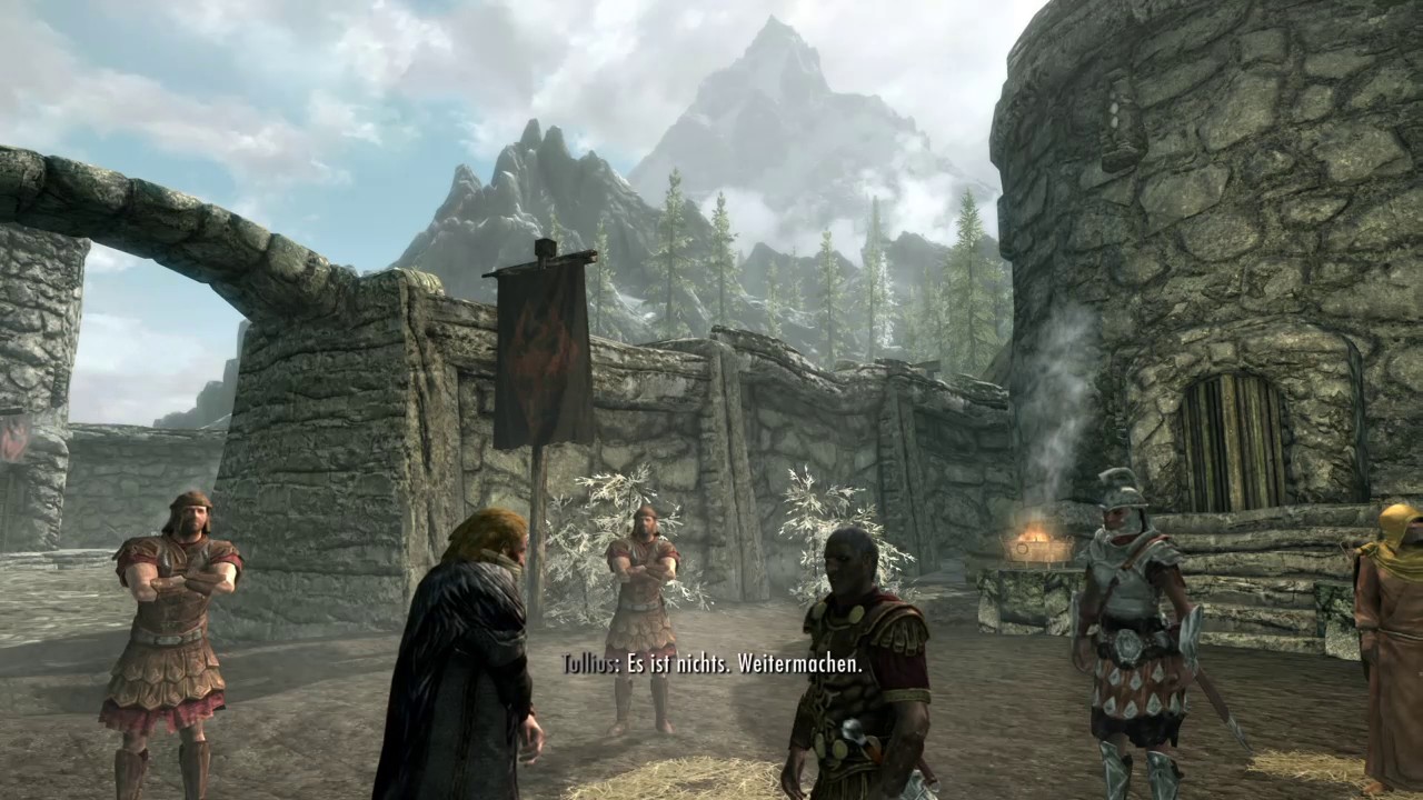 Let's play : Skyrim part 1 - YouTube