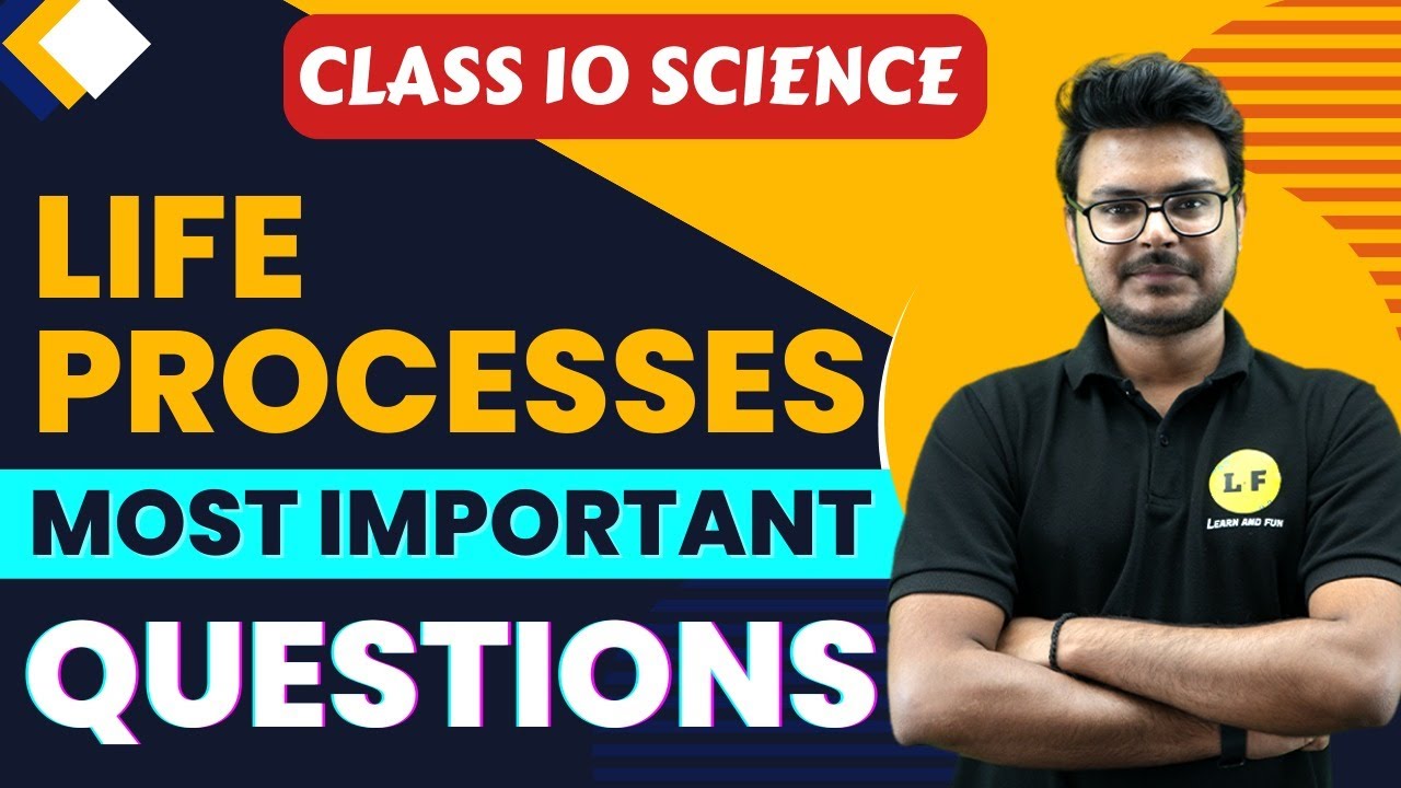 Life Processes Most Important Questions | Class 10 Science Chapter 5 ...