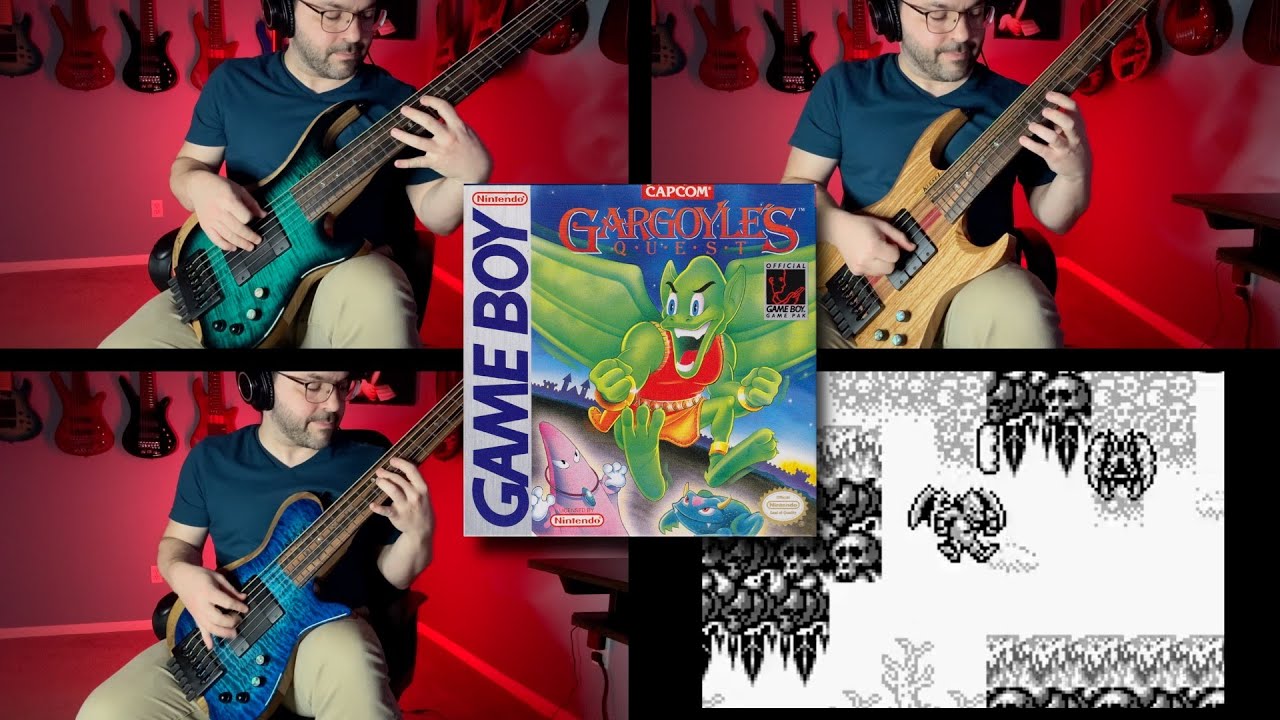 Gargoyle's Quest - Breager's Castle (Bass Guitar) - YouTube