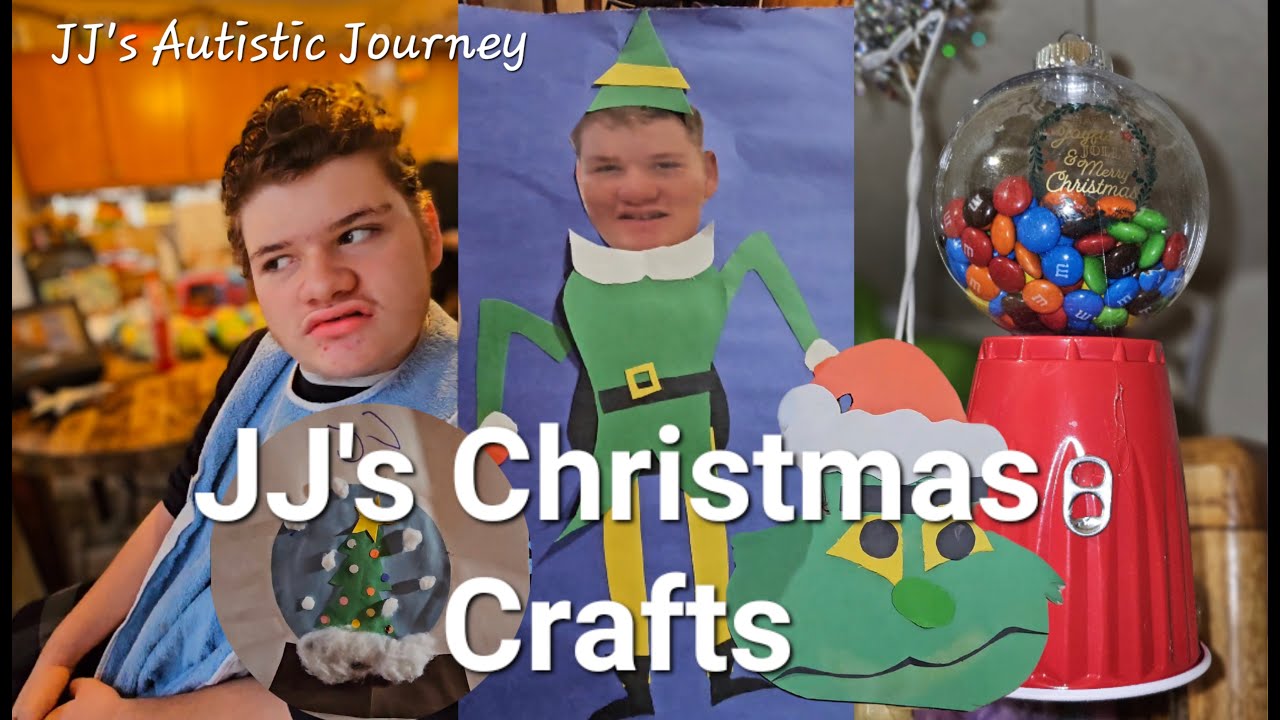 JJ's Christmas Crafts - YouTube