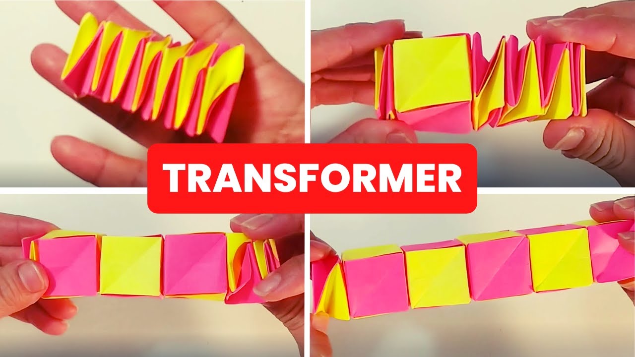 Transformer Origami for Everybody - Happy Hobby- Favorite part of ...