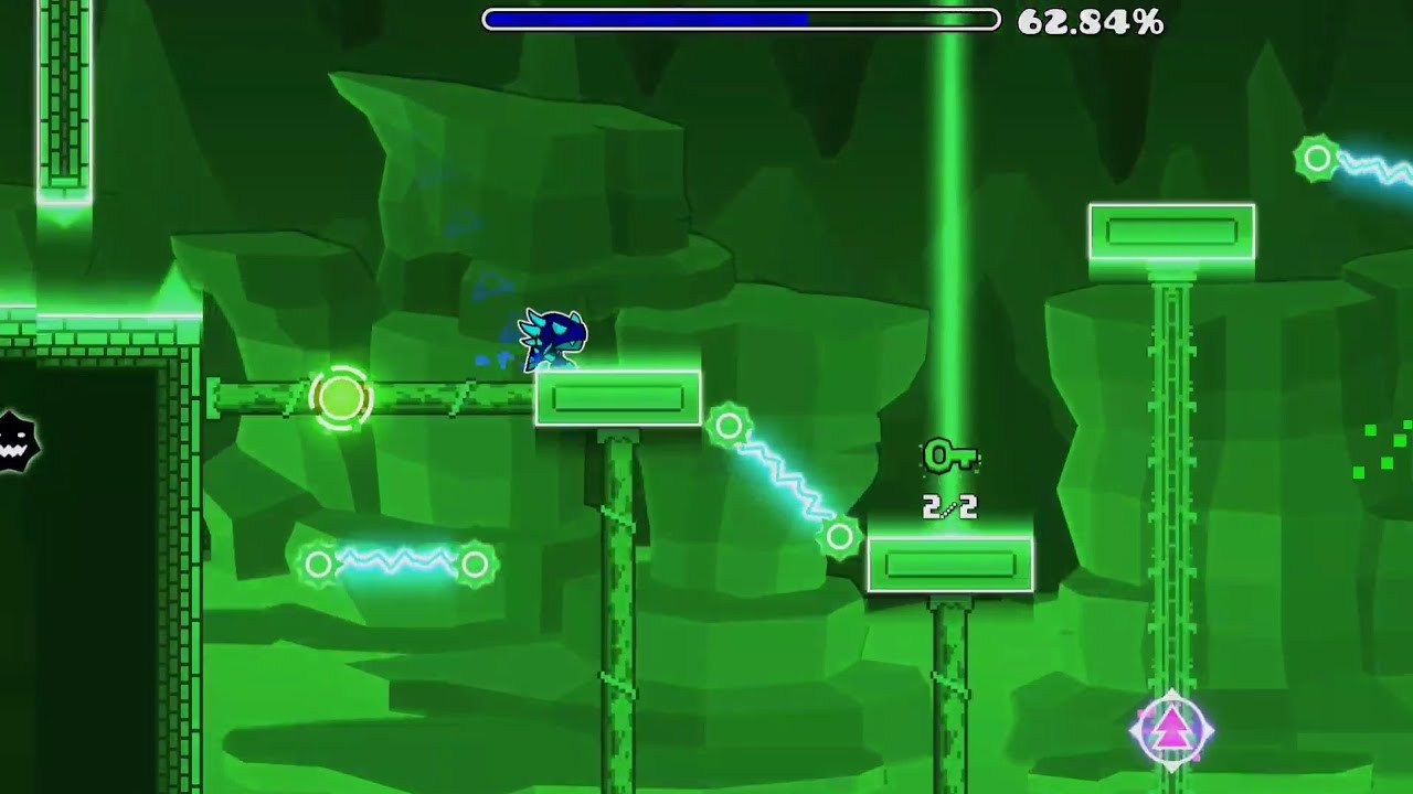 GD 2.2 - Fingerbang V2 Remake all 3 coins - YouTube