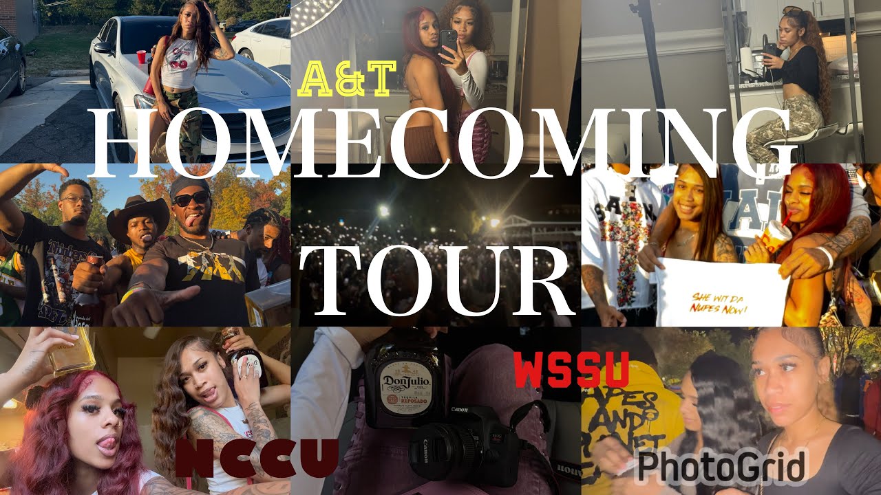 HOMECOMING TOUR 2024 | A&T,WSSU, & NCCU - YouTube