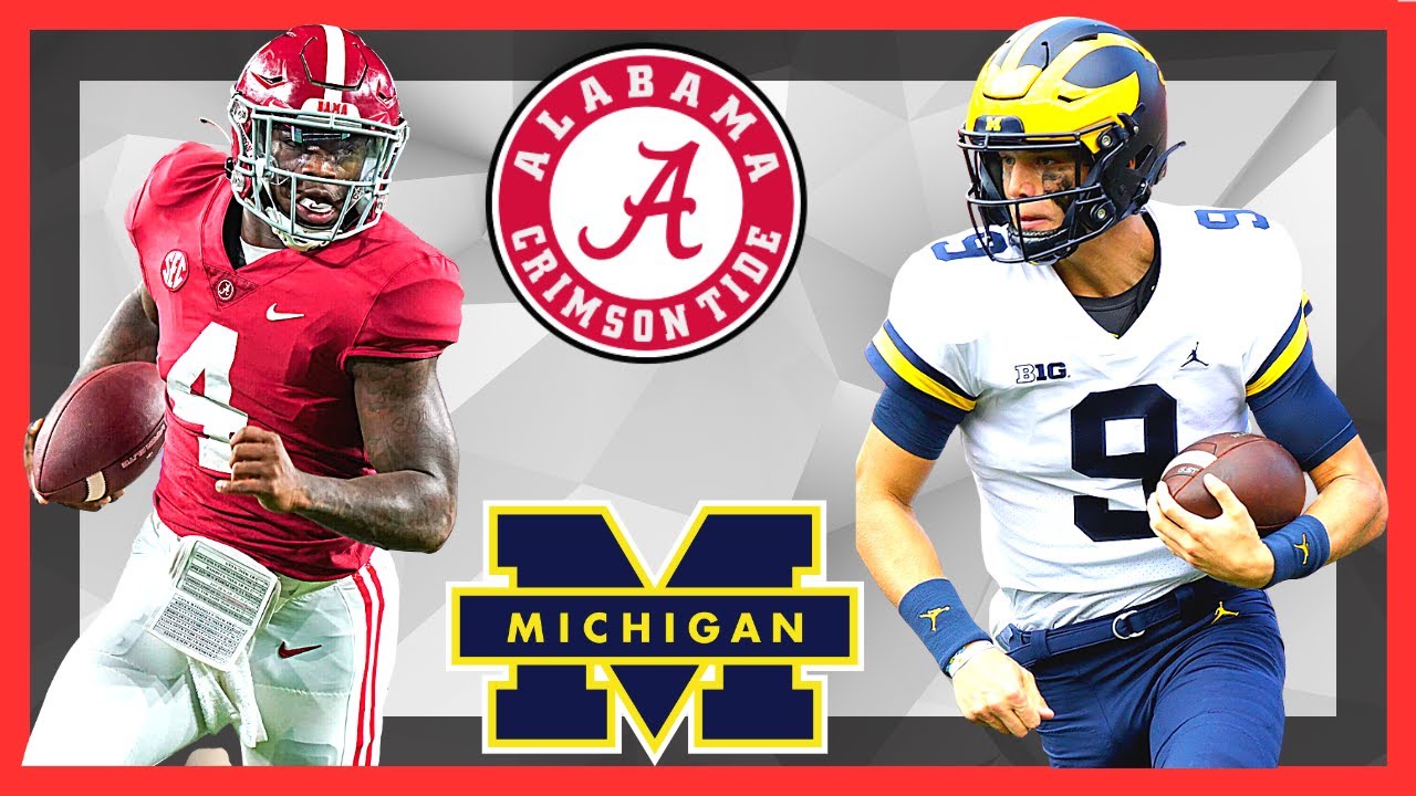Michigan Wolverines Update / BAMA CFP PREVIEW - YouTube